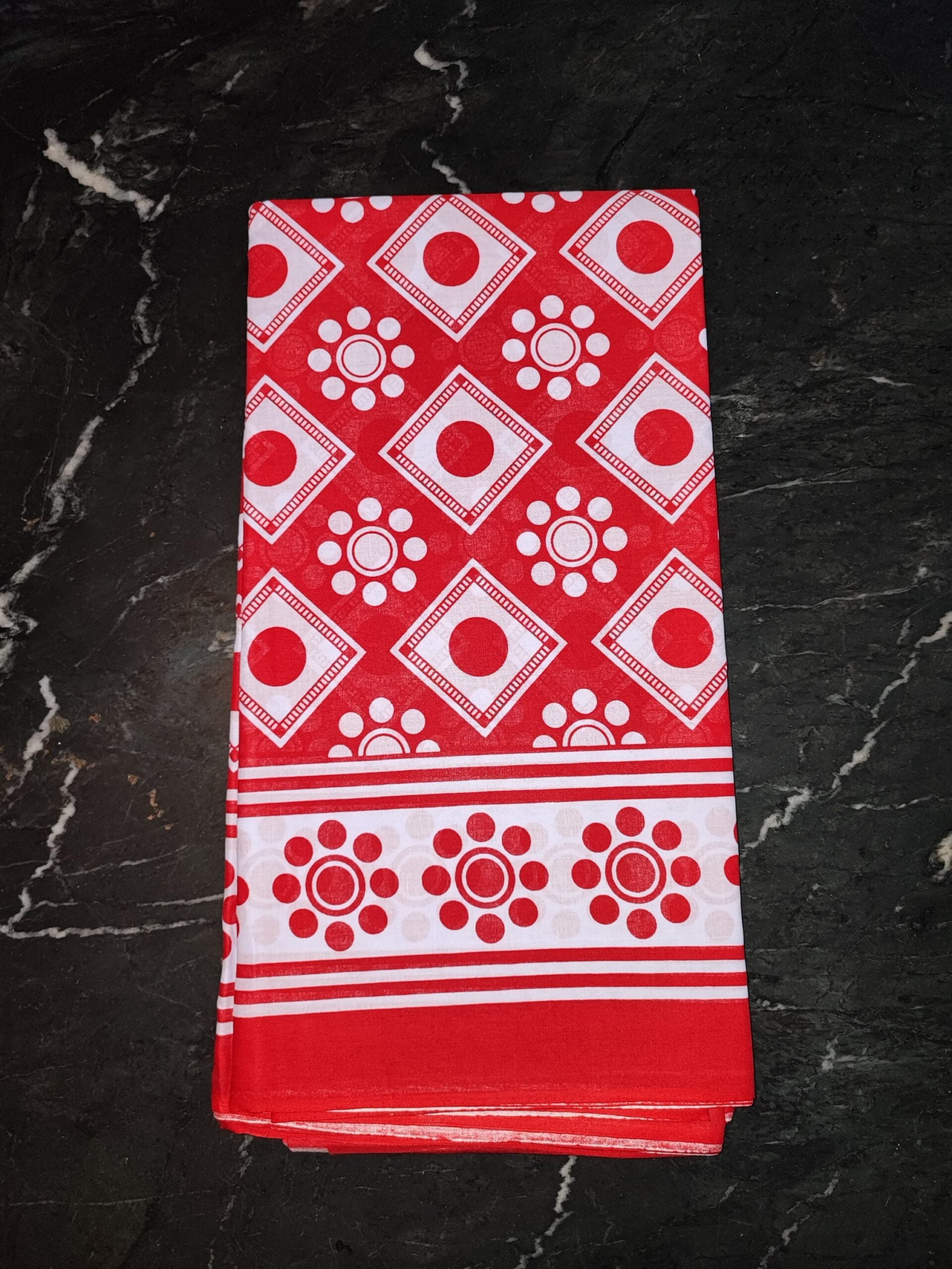 Chiromani brodé rouge bordeaux - pétale - bweni.com